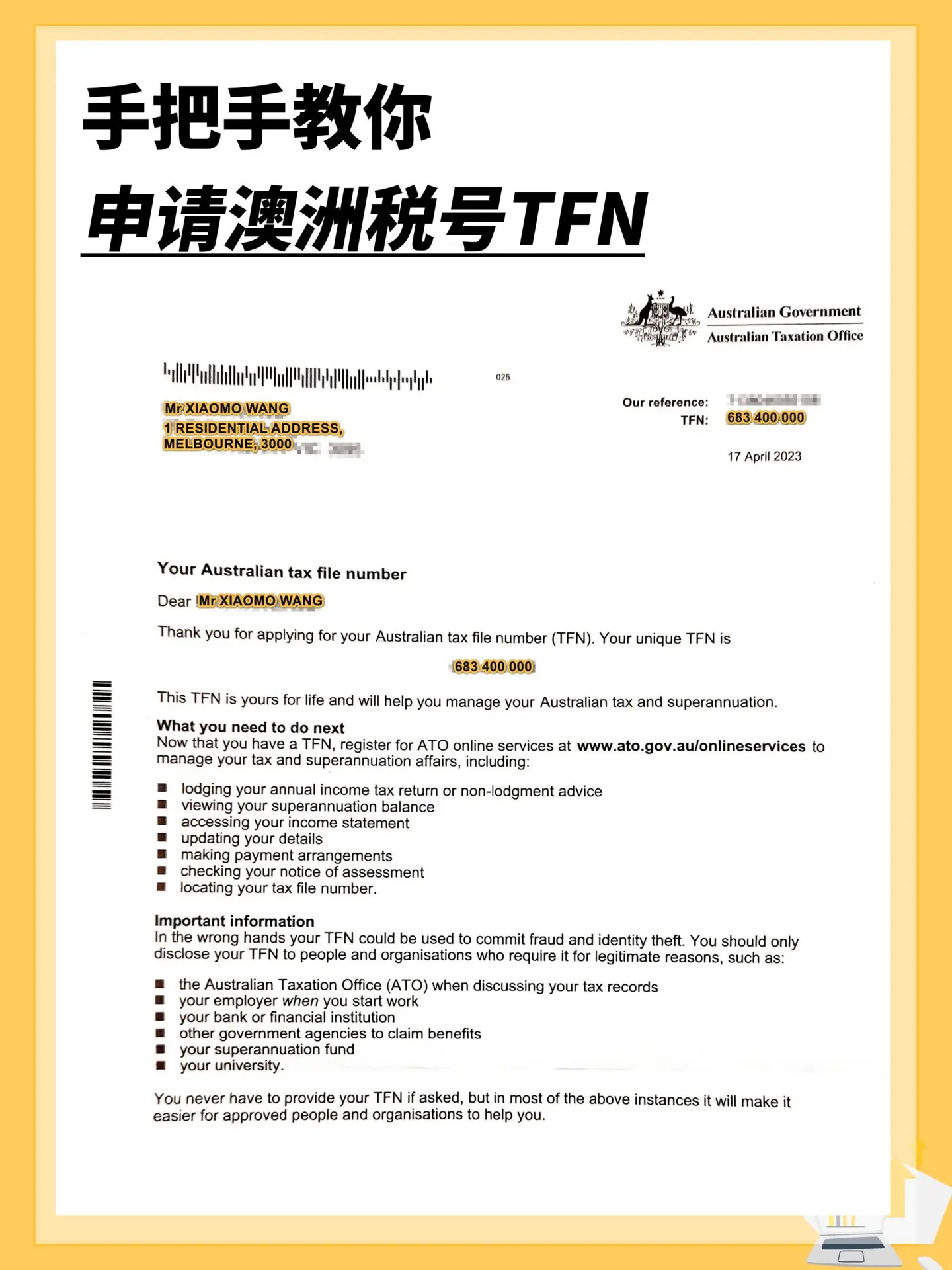 How To Apply Australia Tax File Number Tfn | AU Guide