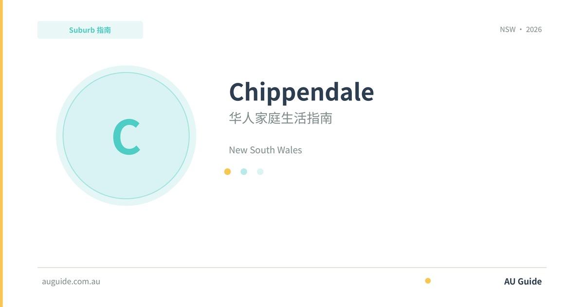 Chippendale Suburb Guide 2025 | AU Guide